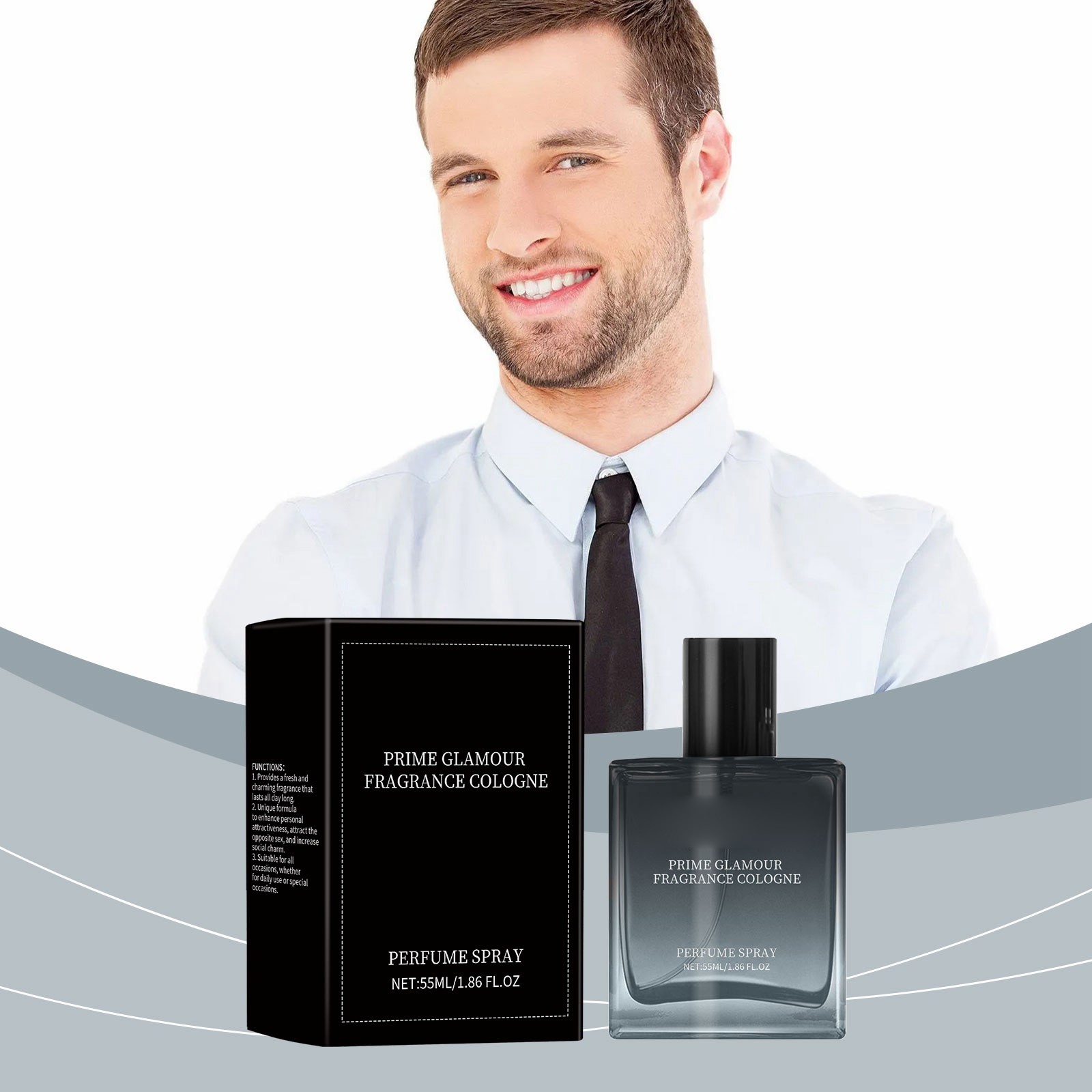 Perfume Men's Perfume Long Lasting Light Fragrance Ocean Fragrance Blue ...